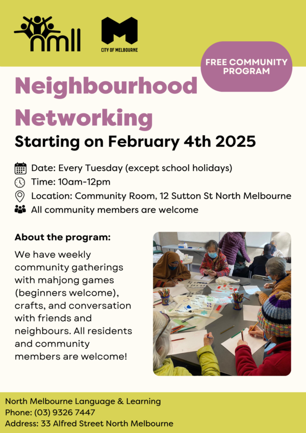 Neighbourhood Networking | NMLL