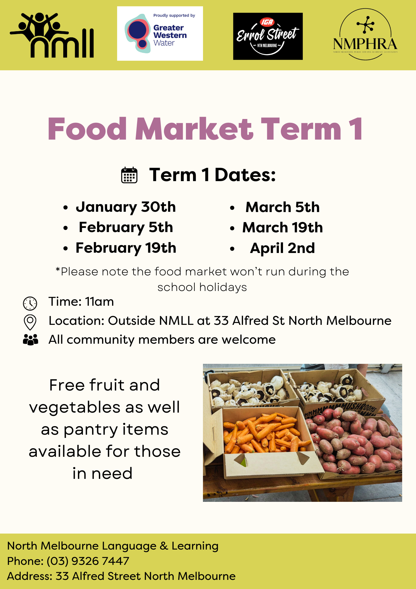 Free Food Market | NMLL
